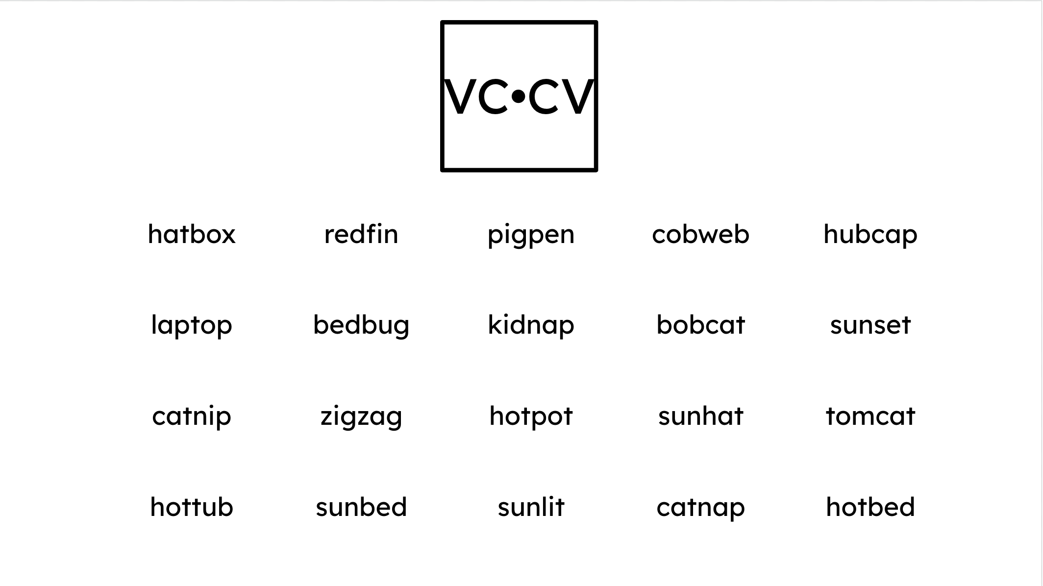 Orton-Gillingham Printable Phonics Lesson: VC•CV Compound Words ...
